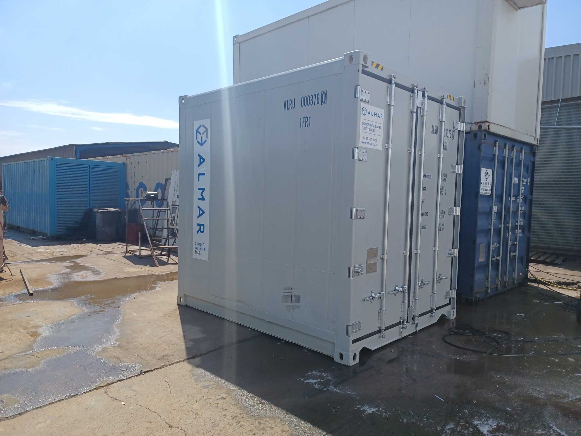Chiller Containers can be plugged into a domestic electrical outlet ...